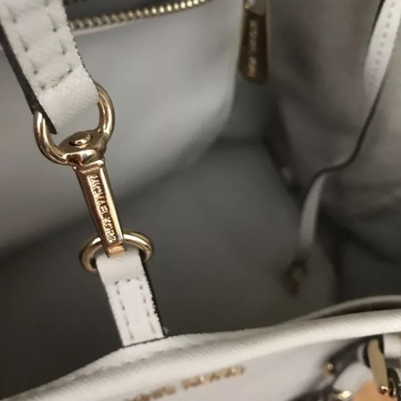 Michael Kors | Bags | Michael Kors Large White Tote | Poshmark